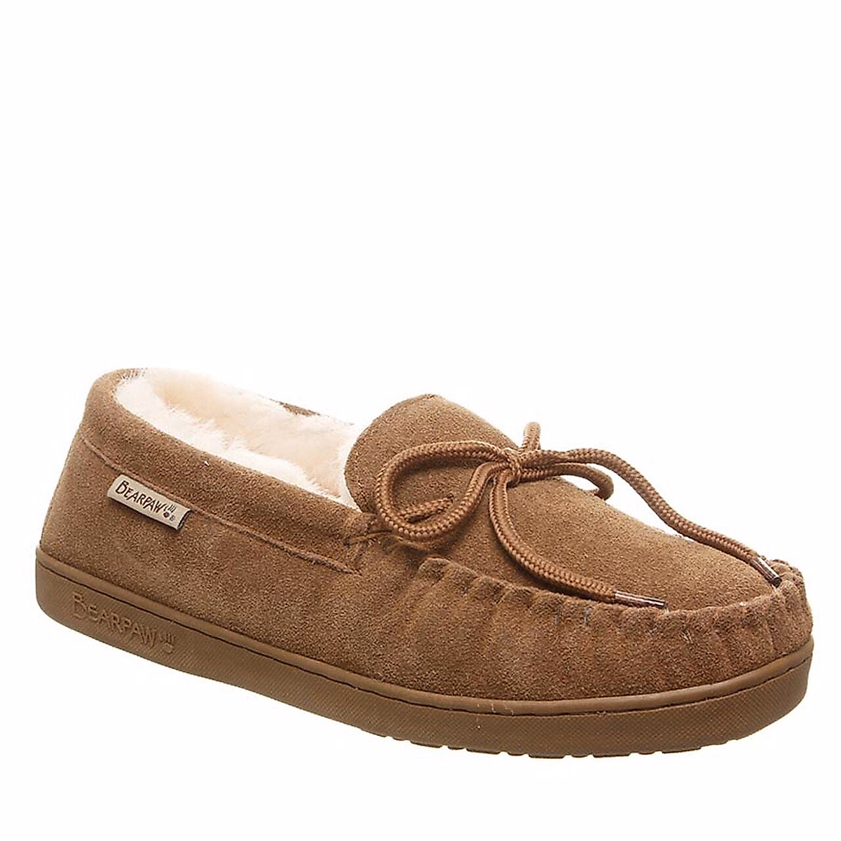 BEARPAW Men's Moc II Hickory Size 11 | Men's Slipper | Men's Shoe | Comfortable & Lightweight