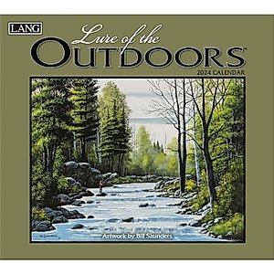 LANG Lure Of The Outdoors 2024 Wall Calendar (24991001929)