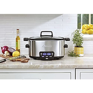 Cuisinart MSC-600 3-In-1 Cook Central 6-Quart Multi-Cooker: Slow Cooker, Brown/Saute, Steamer