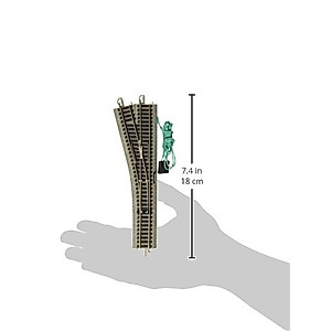 Bachmann Industries E-Z Track 4 Turnout - Left (1/card) N Scale