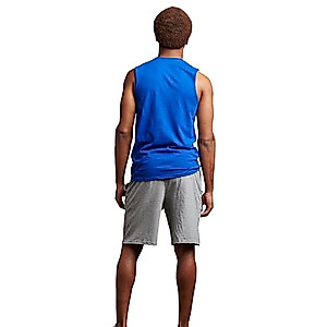 Russell Athletic Mens Cotton & Jogger with Pockets Short, Basic Cotton - Oxford, 3X-Large US