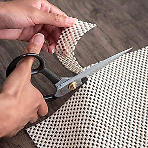 nuLOOM Beau Comfort Non Slip Rug Pad, 12x15, White