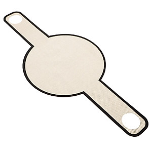 Bread Basics Silicone Baking Mat Long Handles Silicone Pastry Mat For Dutch Oven Bread Baking Dough Pastry
