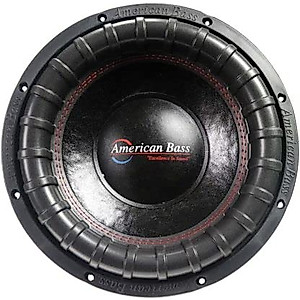 American Bass XFL-1522 15" Inch Subwoofer, 1500 Watts RMS/3000 Watts Max Power, 1.4″ Inch Wide 3-Layer Foam Surround, Dual 2 Ohm Voice Coils with 200 Oz. Total–Double Stacked High-Enery Magnets