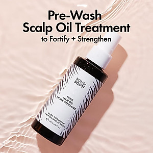 BONDIBOOST Elixir Hair Oil 4.23 fl oz - Pre-Shampoo Hair Oil Treatment for Dry Hair - Calm Frizz + Smooth Split-Ends + Tame Flyaways - Lightweight Formula - Vegan/Cruelty-Free - Australian Made