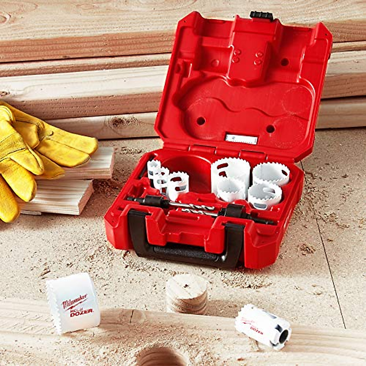 Milwaukee 49-22-4025 13-Piece General Purpose Hole Dozer Hole Saw Kit