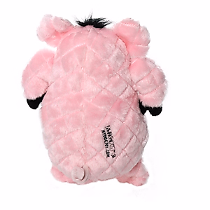 MIGHTY- Angry Animal Pig - Squeaker-Multiple Layers. Made Durable, Strong & Tough. Interactive Play Dog Toy (Tug, Toss & Fetch). Machine Washable & It Floats. (Regular)