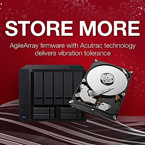 Seagate IronWolf Pro, 18TB, Internal Hard Drive, NAS, 3.5 Inch, SATA, 6GB/s, 7200 RPM, 256MB Cache, for RAID Network Attached Storage (ST18000NE000)