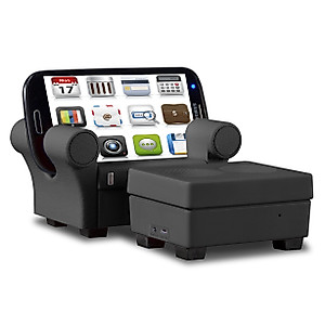 Phoniture Wireless Bluetooth Speaker and Charging Station (Black)