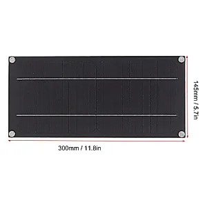 Solar Panel Kit, 600W 18V Monocrystalline Silicon Solar Panel Kit, 12V 24V 100A Solar Battery Charger Controller Battery Charging Kit for Outdoor Farming Home Camping