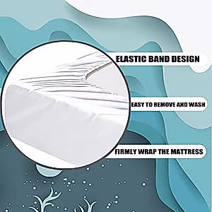 Tiger Sheets Full Size, 3D Animal Bed Sheets, Patterned Bedding Sheets & Pillowcases 4 Piece Set - Soft Microfiber Deep Pocket Fitted Sheet & Flat Sheet & 2 Pillow Cases B3-&-25