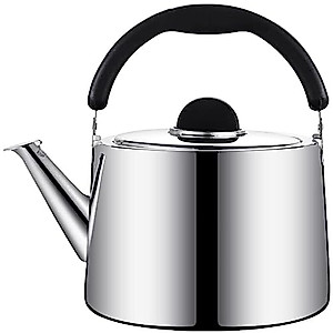 Tea Kettle Stovetop Whistling Tea Kettle Stainless Steel Whistling Tea Kettle Modern Teapot Tea Pot For Stove Top Thicken Stove Top Kettle Tea Kettle for Stove Top