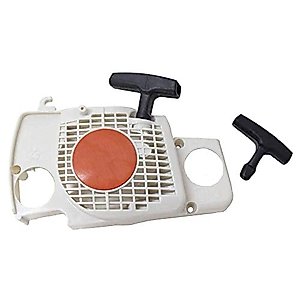 Poweka Recoil Pull Starter, Start Handle Fit for Stihl Ms170 Ms180 Ms180c 017 018 Chainsaw Replace 1130 080 2100