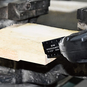 TWIN-TOWN 10PCS Wood/Metal Bi-Metal Oscillating Multitool Quick Release Oscillating Saw Blades Fits Fein Multimaster, Porter Cable, Black&Decker, Bosch Craftsman, Ridgid, Makita, Milwaukee, Dewalt