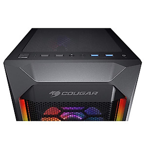 COUGAR MX410 Mesh-G RGB Powerful Airflow and Compact Mid-Tower Case