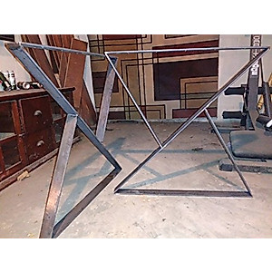 Coffee Table Metal Legs,Industrial Style Table Legs,Custom Sizes,Handmade In U.S.