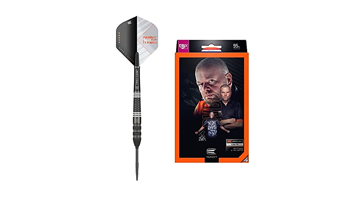 Target Darts RVB x Echo 25g Steel Tip Darts with Swiss Point Technology