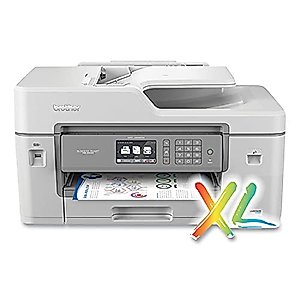 Brother Inkjet Printer, MFC-J5845DW, INKvestment Color Inkjet All-in-One Printer with Wireless, Duplex Printing