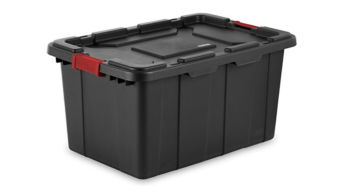 Sterilite Industrial Totes 15 & 27 Gallons Rugged & Secure