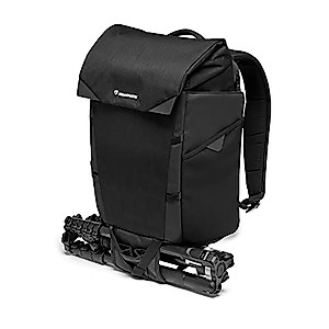 Manfrotto MB CH-BP-30 Chicago Camera Backpack Small, Versatile Daypack/Photo Bag, for Photo/Videographers, for DSLR, Mirrorless, Laptops, Lenses and Travel Gear, Small