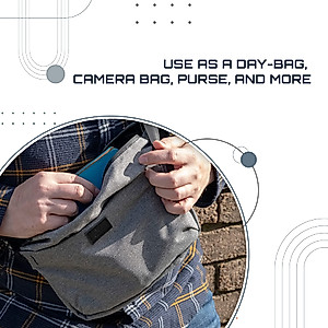 Vendo Sling Bag I Crossbody Mini Sling Bag For Men & Women I Lightweight Strap Shoulder Bag I 100% Recycled Woven Fabric I Water-Resistant & Lather Free | Travel Friendly Small Sling Bag For Men