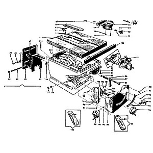 Craftsman 10" Contractor Table Saw Metal Handwheel Handle Crank 3/8" Tilt or Elevation Shaft