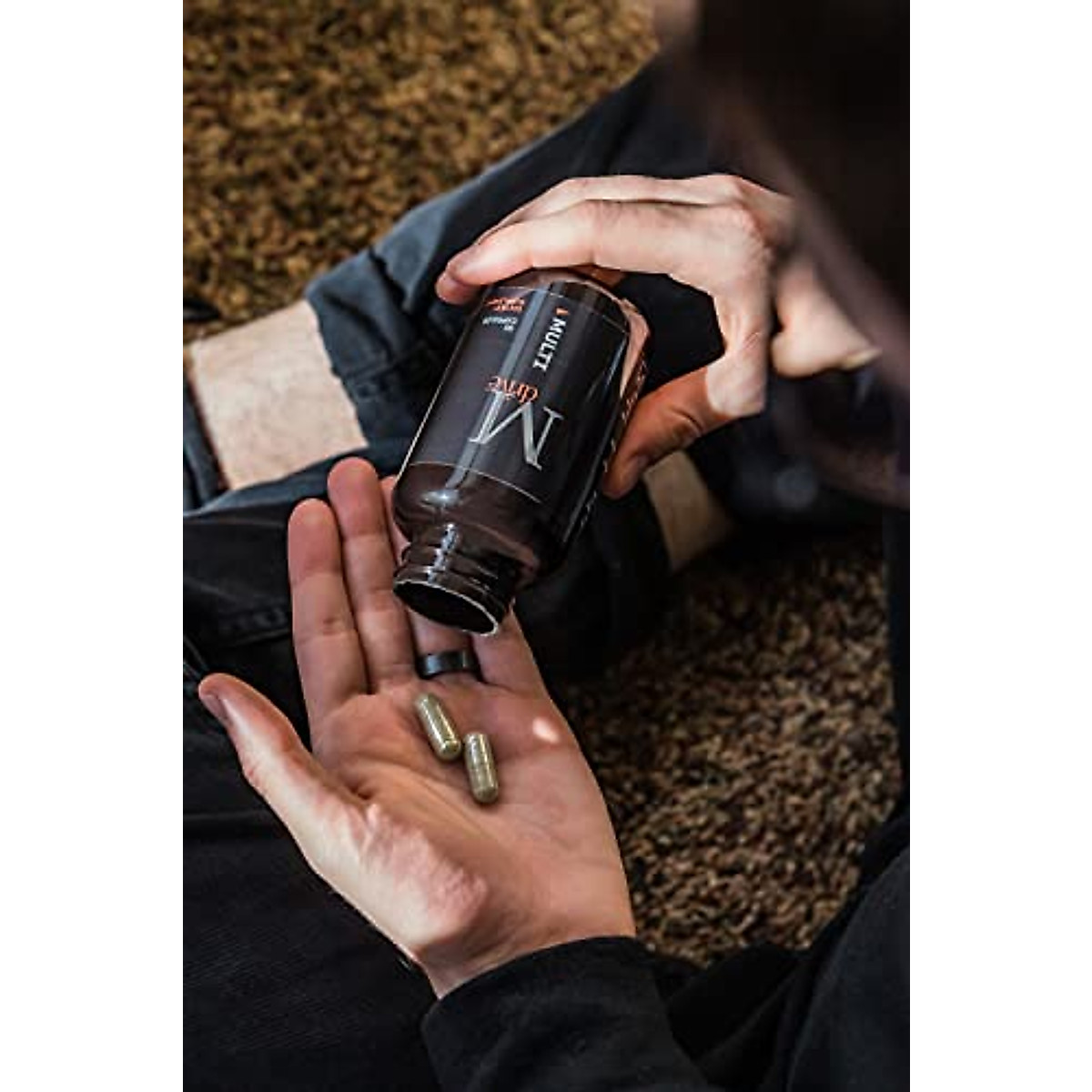 Mdrive Multi for Men, Daily Multivitamin - Immune Health Support from Zinc, Selenium, Manganese & Vitamin D, Enzymes for Digestive Support, CoQ10 and Plant Extracts for Energy and Vitamin K2, 90ct