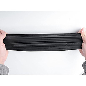 Motorcycle Balaclava with Glasses Holes, Breathable Face Mask Windproof Full Face Cover Hood Motorbike Riding Cycling Black