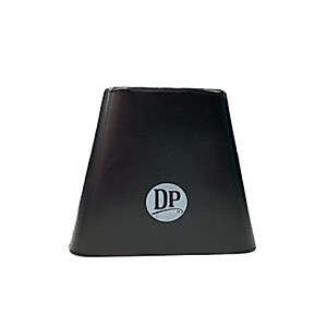 DP Music 4 Inch Metal Cow Bell Noise Maker with Beater - Cowbell for Sporting, Football Games, Events - Percussion Musical Instrument
