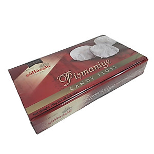 Gulluoglu Candy Floss-Turkish Cotton Candy (Plain), 8.8oz - 250g (Pack of 1), daily fresh shipment from Istanbul/Turkey, Ideal Gift for All Occasions