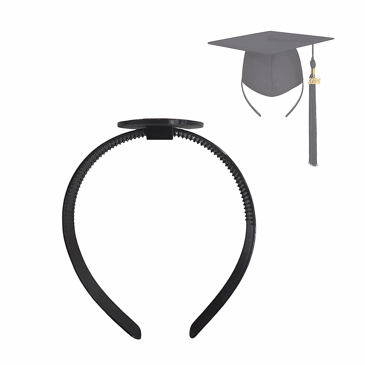 spansee Graduation Cap Headband Insert, Grad Cap Stabilizer, Graduation Cap Decorations