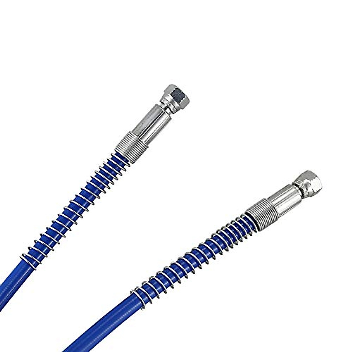 Willbebest 50ft 1/4" Airless Paint Spray Hose Sprayer Light Flexible Fiber Tube 3300PSI Working Pressure, Burst Pressure Up to 8500 PSI (15 Meter)