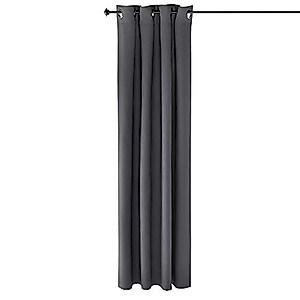 Furinno Collins Curtain 52x84 inches Dark Grey