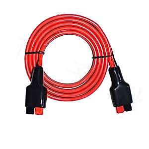 LIXINTIAN 45A Battery Adapter Cable, 14AWG for GZ Yeti /G500 Solar Generator Power Inverter and for Renogy,Boulder 200 Solar Panels 3.3ft/1m