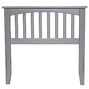 Leo & Lacey Twin Slat Headboard in Gray