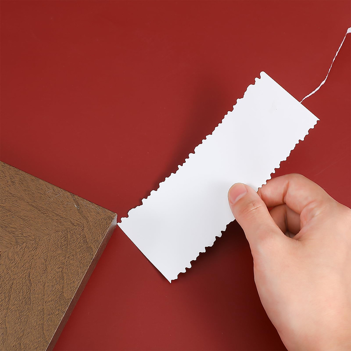 Saypacck 2'' x 50' Self Adhesive Stress Crack Tape Drywall Joint Tape Patch Wall Patch and Seam Patch Heavy Duty Smooth Roll for Concrete Patch and Repair, White