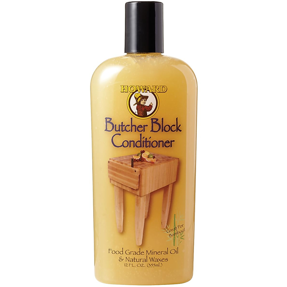 Howard Products BBC0, Butcher Block Conditioner, 12 Fl Oz