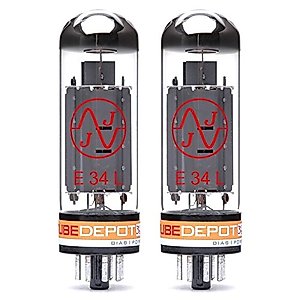 Pair of JJ E34L/EL34 Power Vacuum Tube