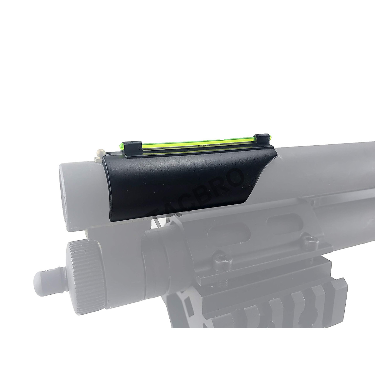 TACBRO ® Universal Mossberg Remington 12GA / 20GA Green Shotgun Fiber Optic Front Sight