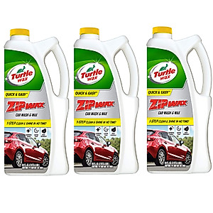 Turtle Wax T-79 Zip Wax Liquid Car Wash and Wax. 64 oz. - 3 Pack