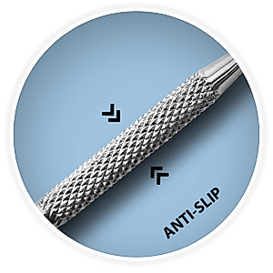 DEXA DENTAL Advanced Oral Hygiene Kit - Stainless Steel Dental Scraper, Anti-Fog Mouth Mirror, Tartar Removal, 3-Piece Set