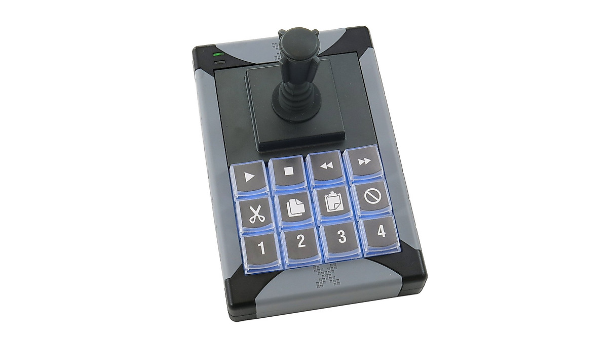 X-keys Three Axis USB Joystick with Programmable Keys | Precision Control