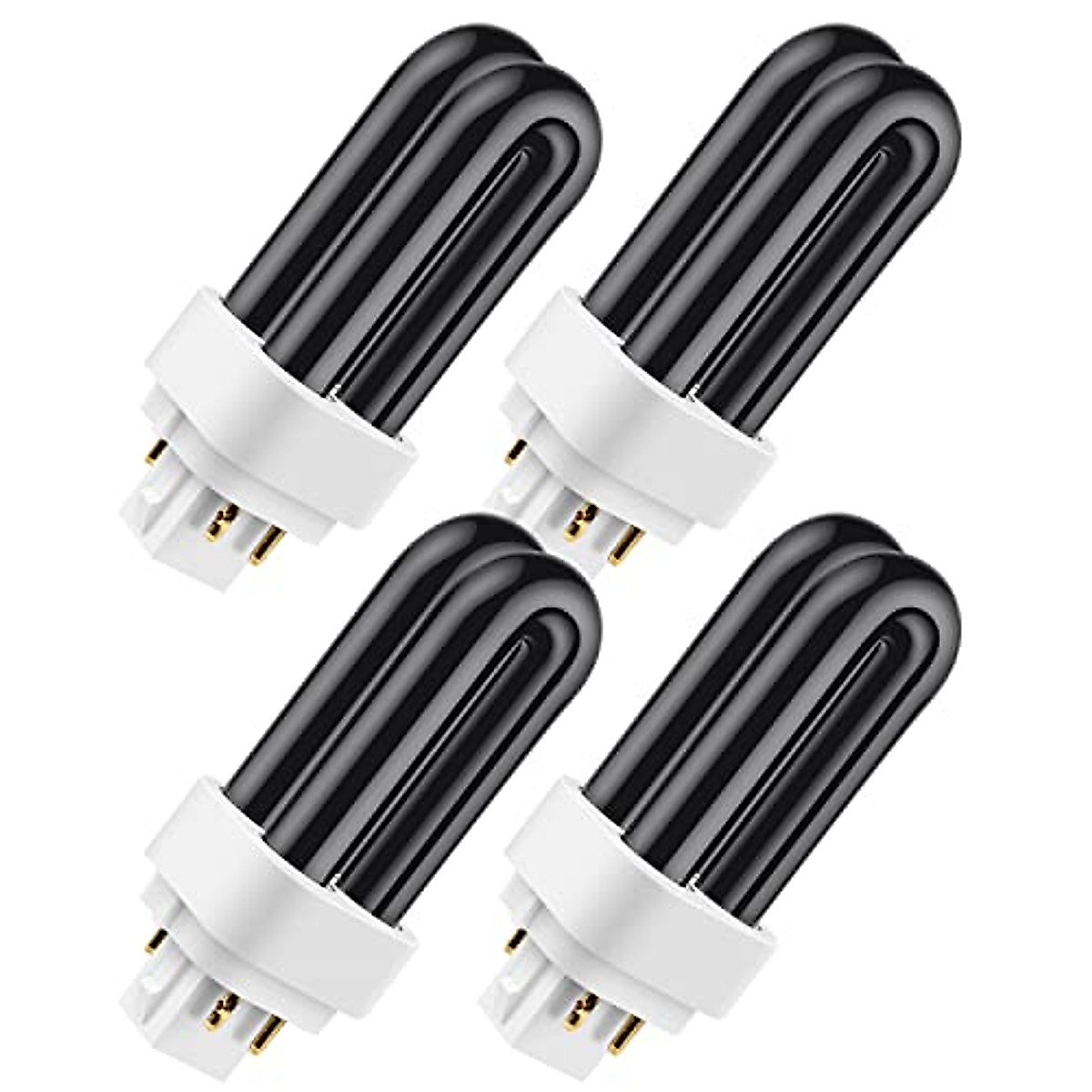 PACETAP 7W 41050 Replacement Bulbs for Dynatrap DT1050 DT1100 DT1210 DT1250 DT1260, 1/2 Acre Replacement Bulb U Shape Replacement Bulbs Light for DynaTrap (4 Pack)