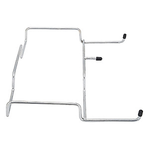 Agatige Large Stainless Steel Trash Bag Holder, Portable Under Sink Bag Holder Garbage Bag Holder Plastic Bag Holder Kitchen Trash Cans for Kitchen Cabinets Doors and Cupboards