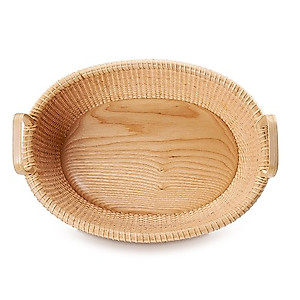 Woven Rattan Basket Storage Sewing Baskets Wicker food storage containers organizer