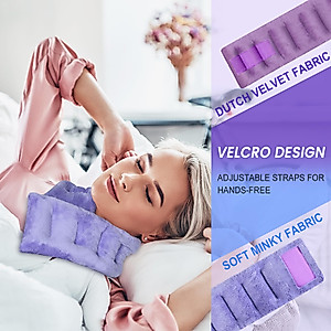 SuzziPad Microwavable Heating Pad for Neck Discomfort, Convenient Shoulder Warmer for Stress Relief, Moist Heated Wrap Bean Bag Hot Pack, Cold and Warm Compress