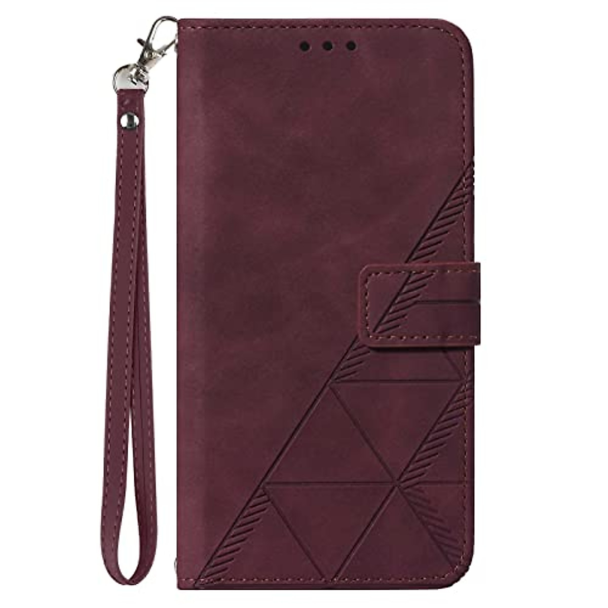 Flip Case Cover Wallet Case Compatible with Infinix Hot 10 Lite-Smart 5-X657,Premium PU Leather Adjustable Cross-Body Strap with Card Holder Flip Protective Cover [Kickstand Feature] [Wrist Strap] Pho