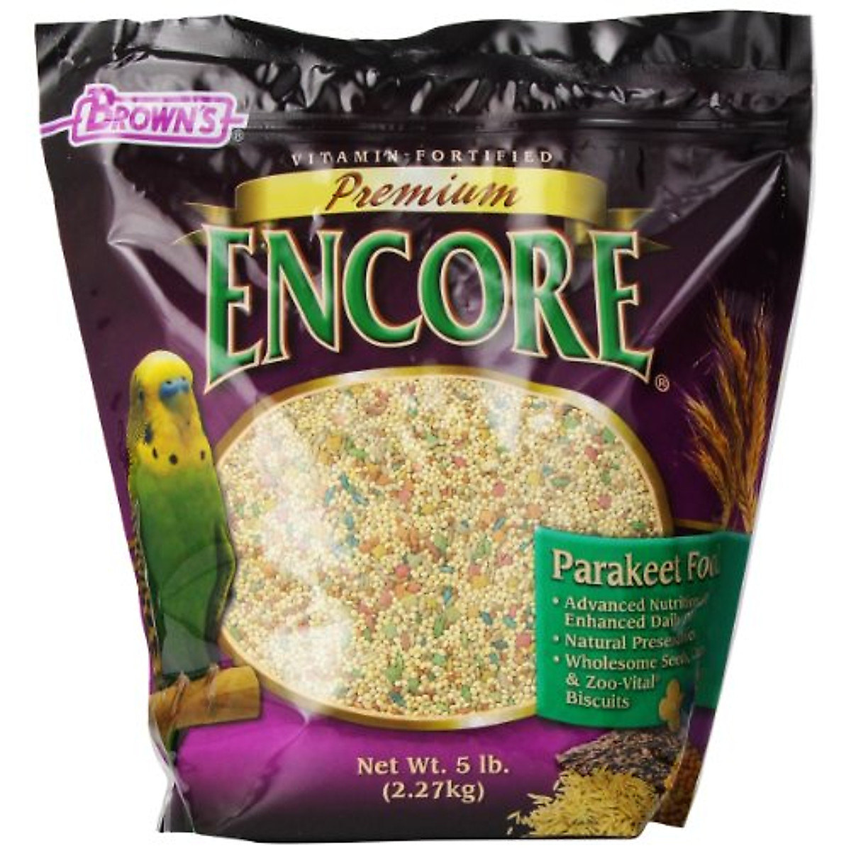 F.M. Brown'S Encore Parakeet Food, 5-Pound