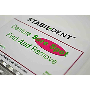 Denture Sore Spot Find And Remove Kit