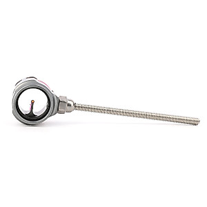 ZSHJGJR Archery Recurve Bow Sight Single Pin Sight 0.019" Fiber Optical 1 Pin Sight for Hunting Bow Sight Accessories (Smoke Grey)